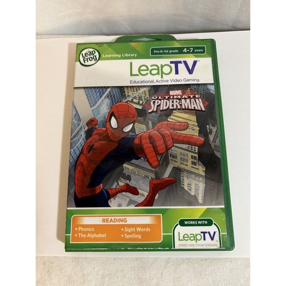 Leapfrog | Toys | Leapfrog Leap Tv Marvel Ultimate Spiderman ...